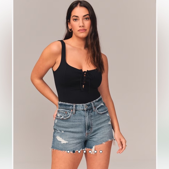 Abercrombie & Fitch | Shorts | Abercrombie Fitch Curve Love High Rise ...